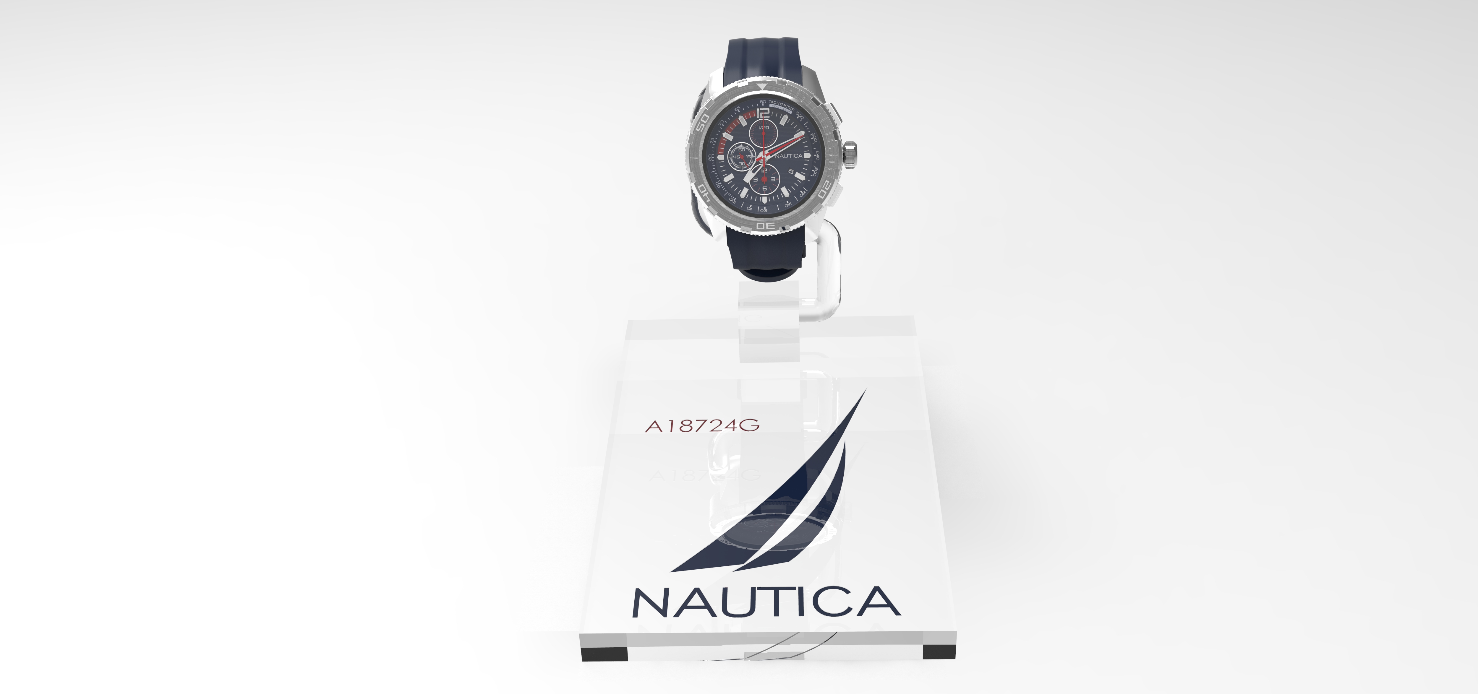 Nautica A18724g手表 Solidworks 2016 模型图纸免费下载 屿双网
